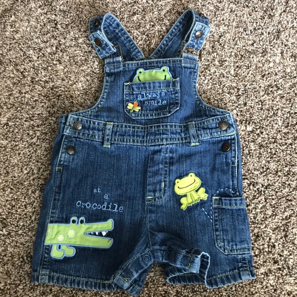 Koala Kids | Bottoms | Koala Baby Denim Short Overalls | Poshmark